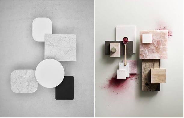 Beautiful and Interesting Material Boards for a Office space - Happho